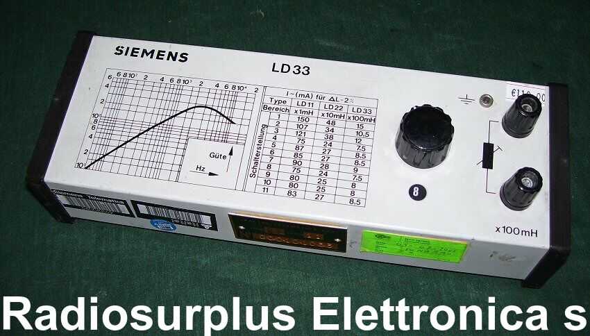 SIEMENS LD33 Decade induttanza