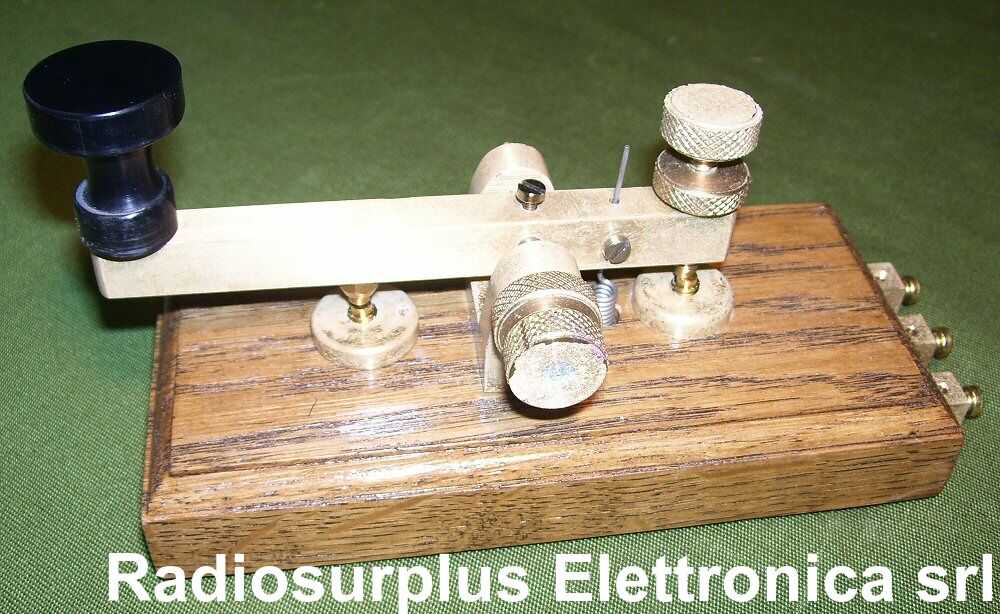 Tasto Telegrafico Poste e Telegrafi