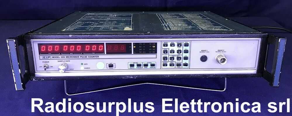 Microwave Pulse Counter EIP model 585