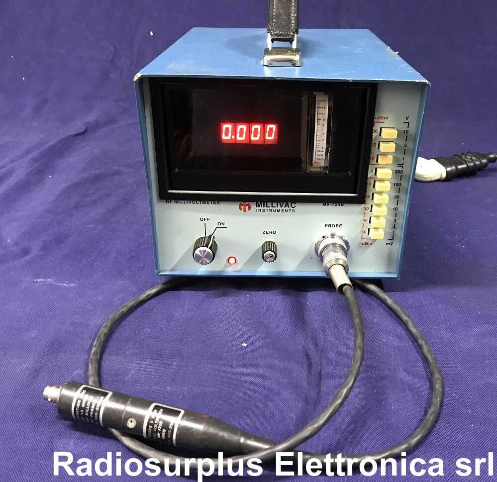 RF Millivoltmeter MILLIVAC MV-723B