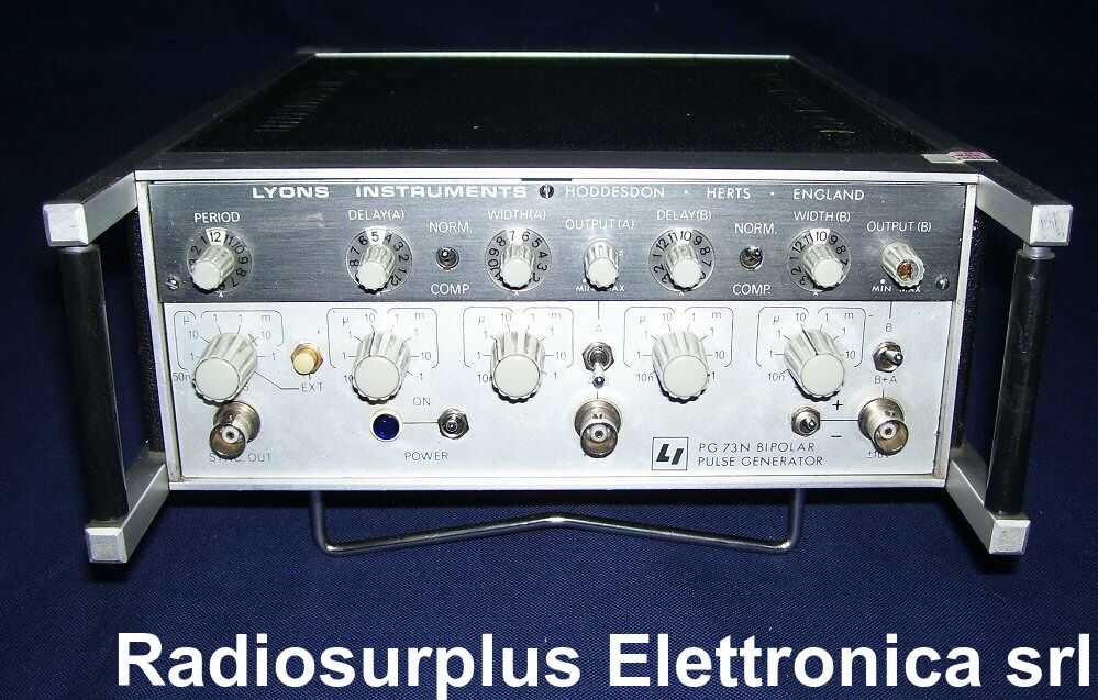 Bipolar Pulse Generator LYONS INSTRUMENTS PG 73N