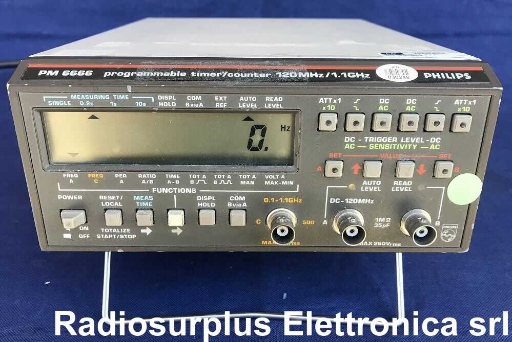 Programmable Timer/Counter PHILIPS PM 6666