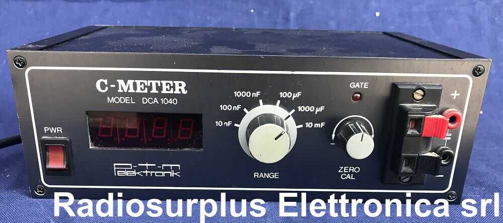 C-Meter PTM ELEKTRONIK mod. DCA 1040