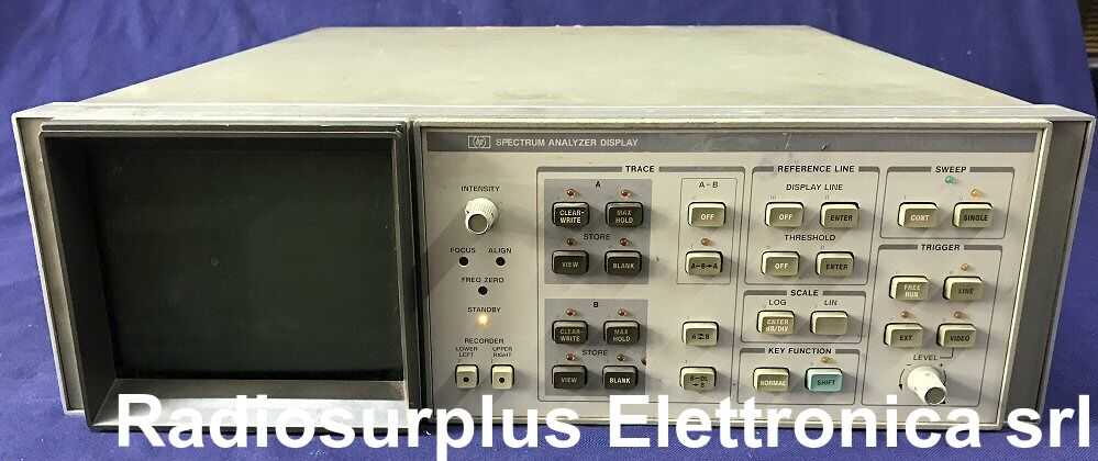 Spectrum Analyzer Display HP 85662