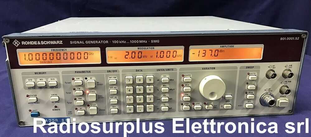 Signal Generator ROHDE & SCHWARZ SMG