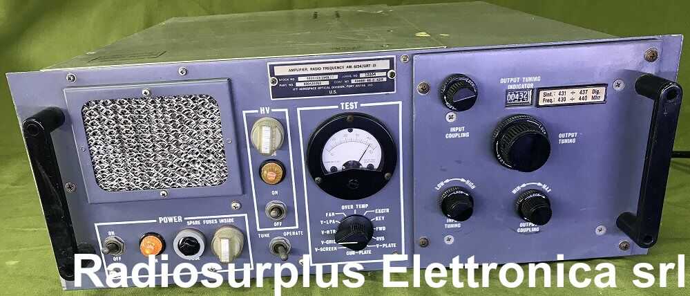 UHF Amplifier Radio Frequency AM-6154/GRT-21