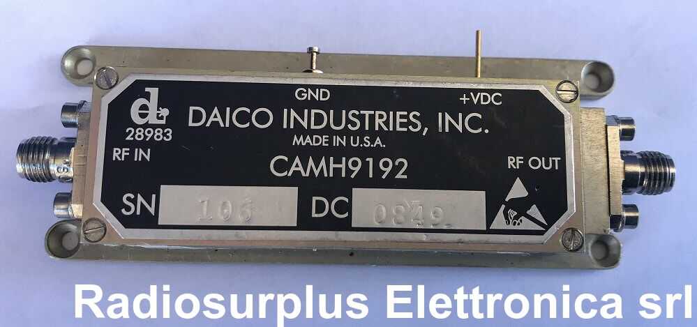 RF Amplifier DAICO INDUSTRIES CAMH9192