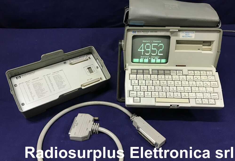 Protocol Analyzer HP 4952A con interfaccia HP 18174A