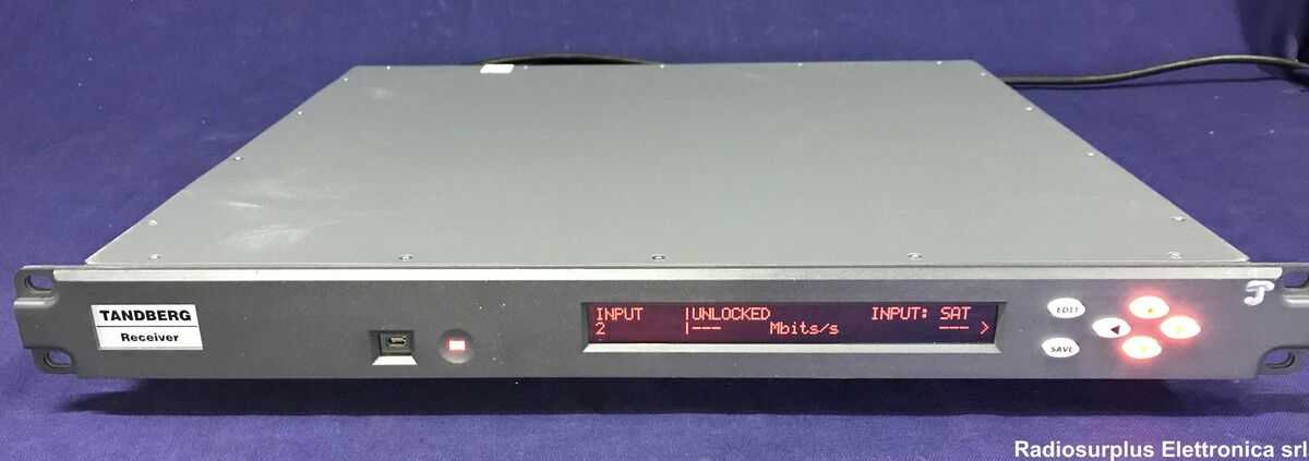 Apparati radio :: Ricevitore di Distribuzione SD/HD TANDBERG RX8310 ...