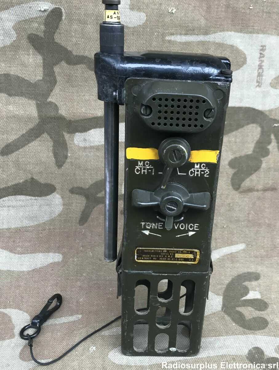 Transmitter Set Radio AN/PRT-4 Trasmettitore di Emergenza portatile ...